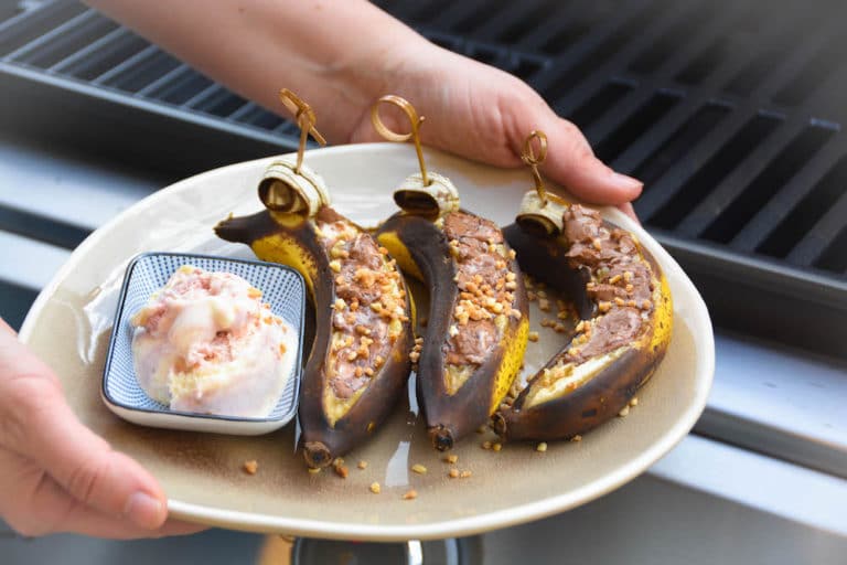 Rezept: Bananenschiffchen vom Grill - aufgetischt.net