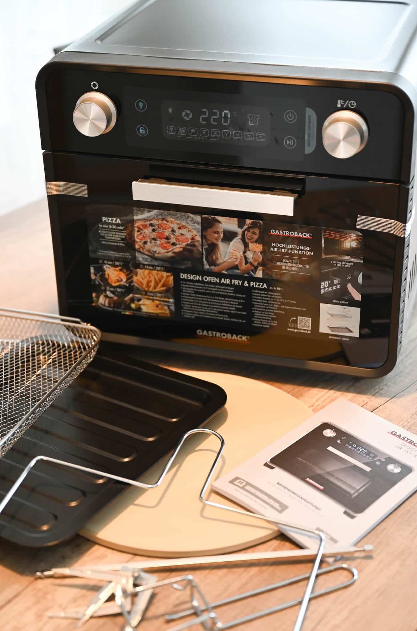 Gastroback Backofen - Design Ofen Air Fry - Aufgetischt.net